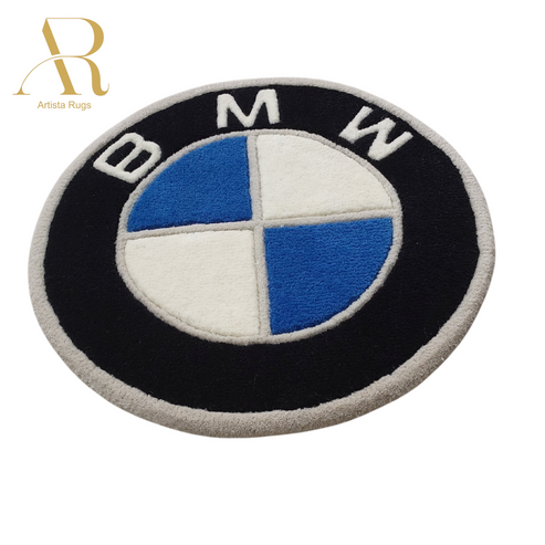 BMW Logo Inspired Rug by Artista Rugs